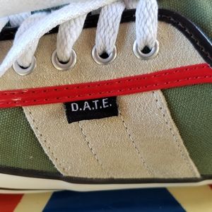 D.A.T.E. | Shoes | Date Premium Suede And Canvas Sneakers Size 9 | Poshmark